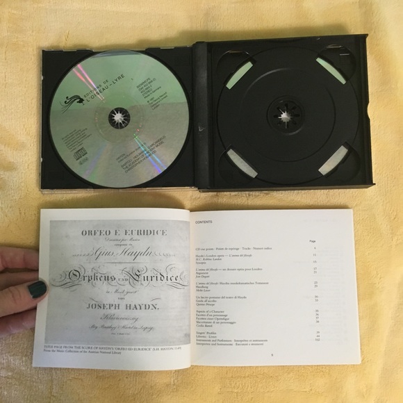 Media | Orfeo Ed Euridice Orpheus And Eurydice Haydn Opera Cd Set ...
